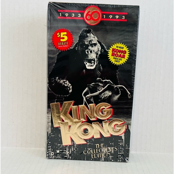 Media | King Kong Vhs 6 Year Anniversary Vhs Collectors Edition Set ...